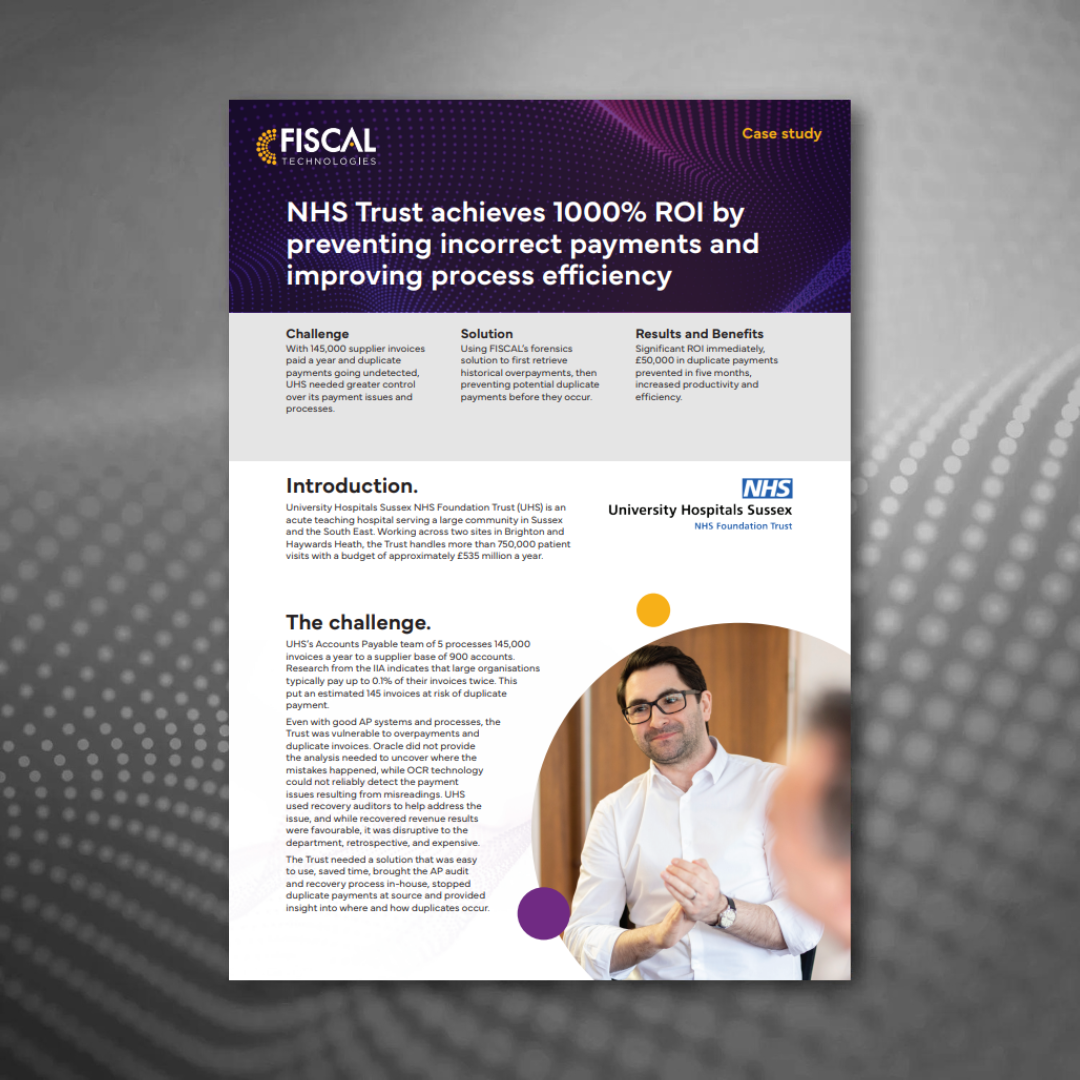 Northumbria Healthcare NHS Finance Transformation Case Study